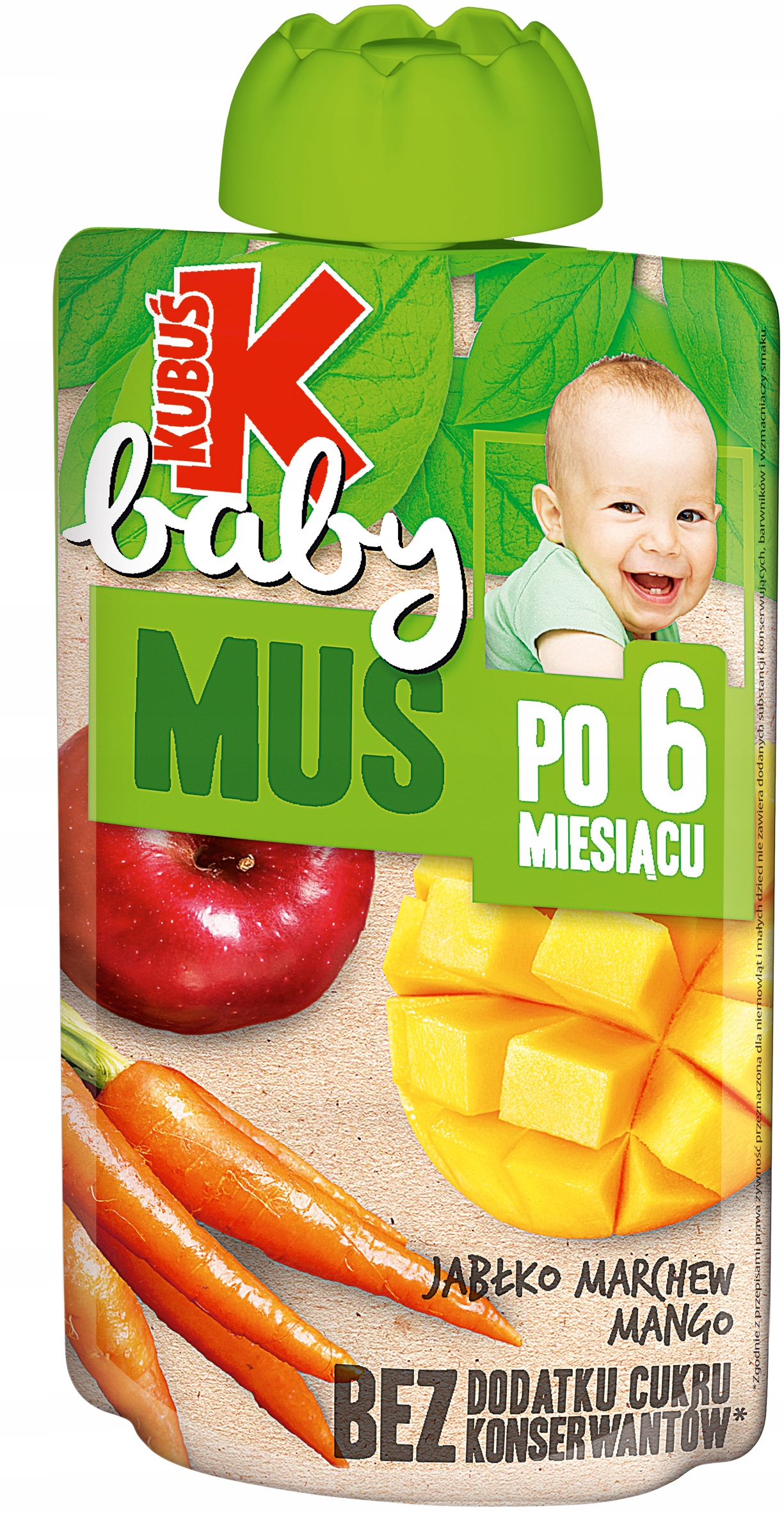 Kubuś Baby MUS jabłko marchew mango 100 g • Opinie - Allegro