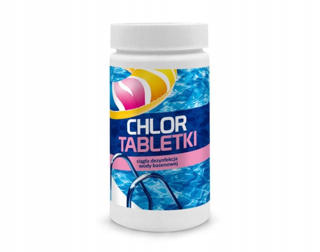 Chlor Tabletki Long Tabs 200g 1kg Chemia Basenowa Basenu Gamix ...