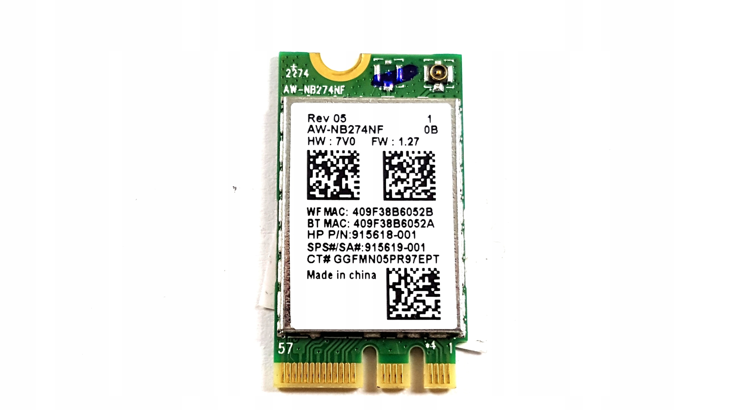 KARTA WIFI REALTEK MODEL: RTL8723DE - Sklep, Opinie, Cena w Allegro.pl