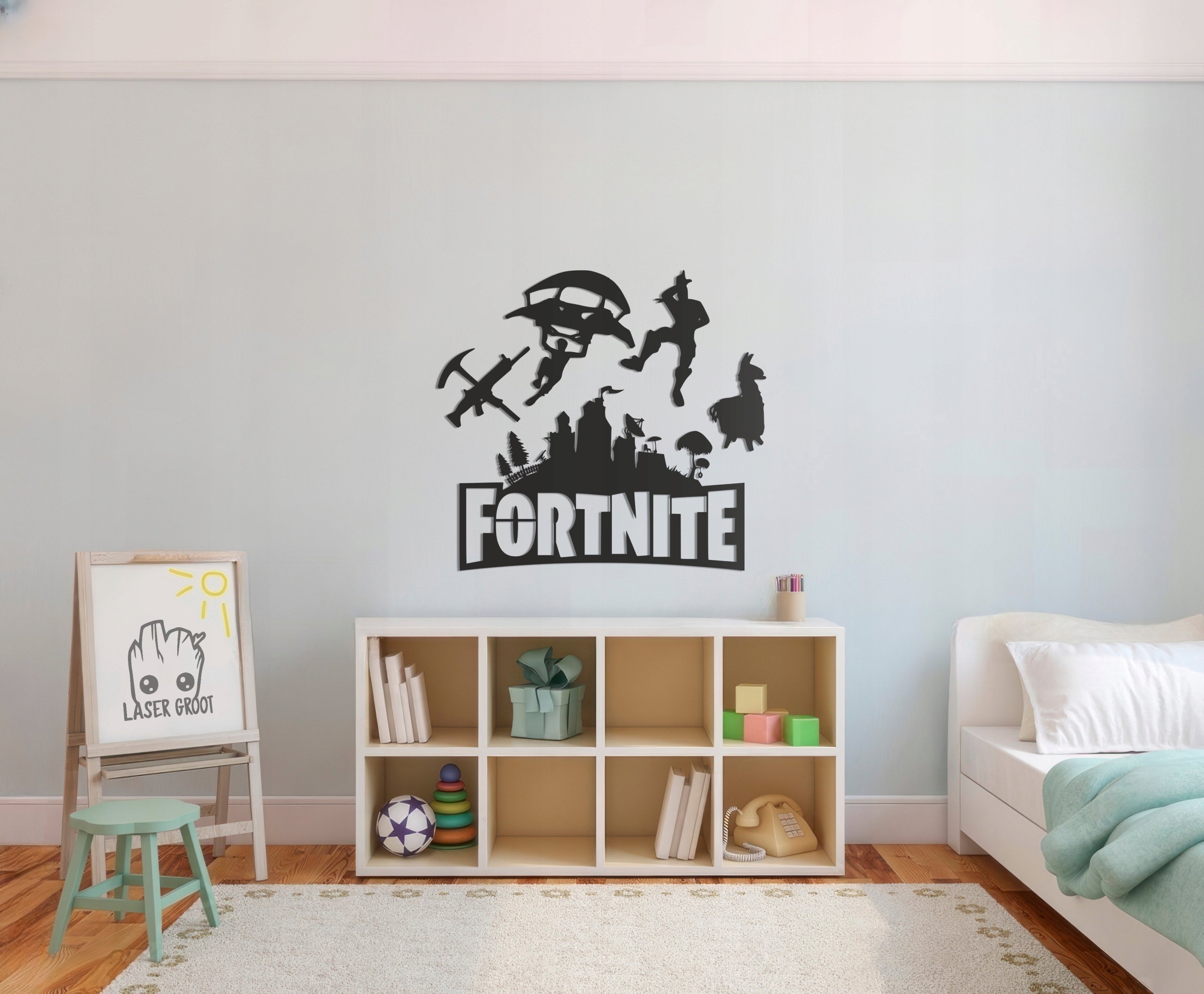 Obraz Drewniany 3D Fortnite Dekoracja Ścienna Prezent • Opinie - Allegro