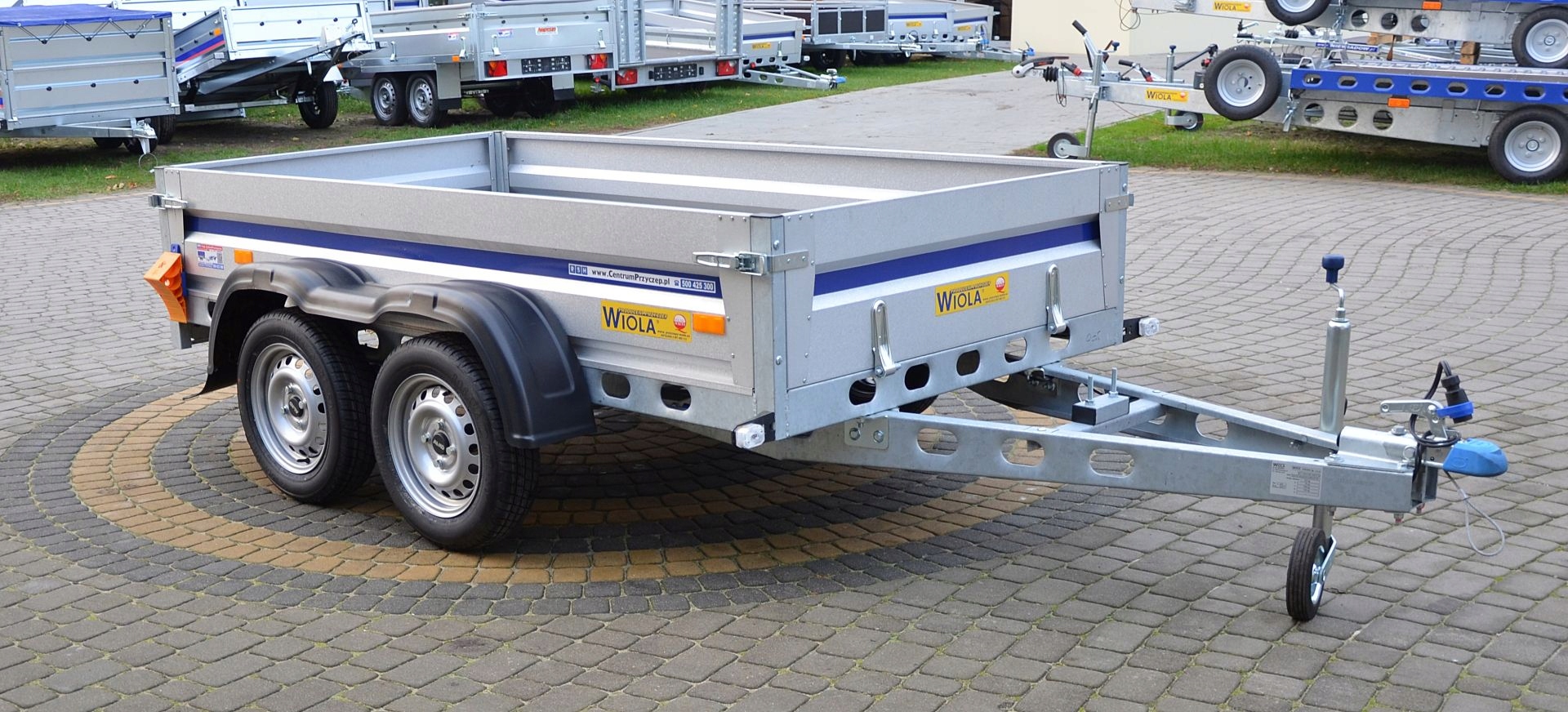 PRZYCZEPA WIOLA Krakus Plus 252x132cm TANDEM RSH - Allegro