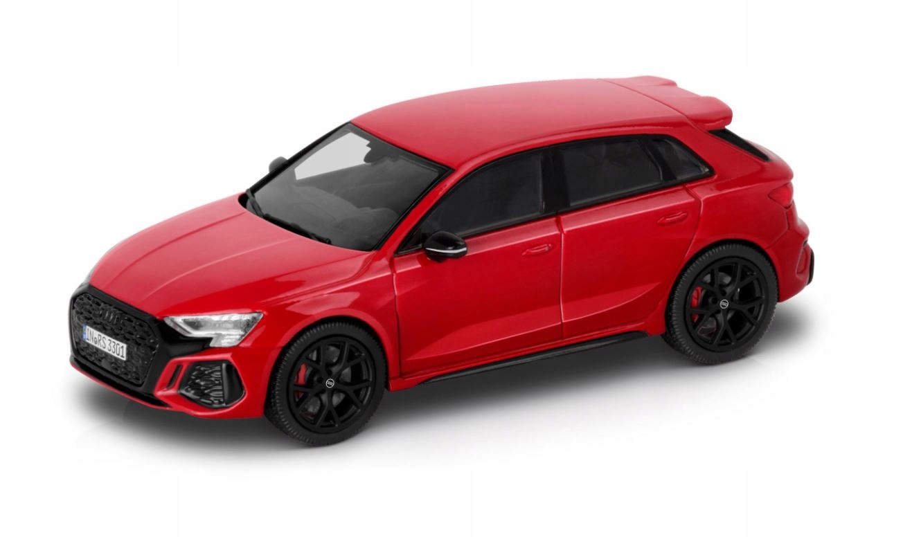 MODEL MODELIK AUDI RS3 8Y SPORTBACK 1:43 ASO RED Q5012113031 za 285 zł ...
