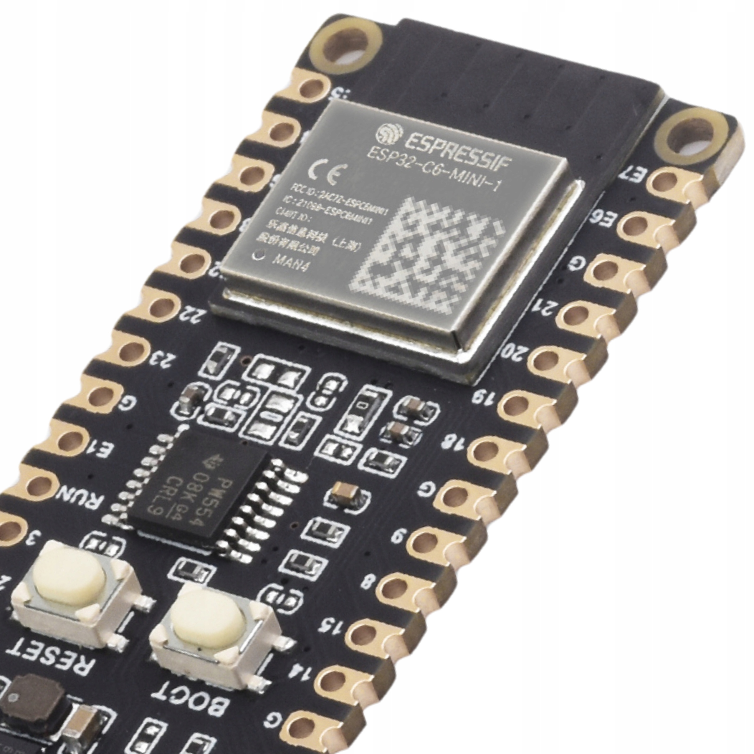 Moduł ESP32 C6 MINI WiFi 6 Bluetooth 5.0 Zigbee Thread 160MHz RISC-V 32-bit - Sklep, Opinie ...