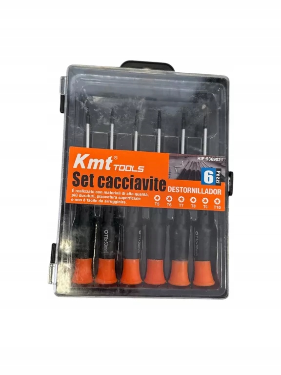 KMT TOOLS ZESTAW ŚRUBOKRĘTÓW WKRĘTAKÓW 5906301404767 za 19.00PLN z Wrocław - Allegro - (17742880263)