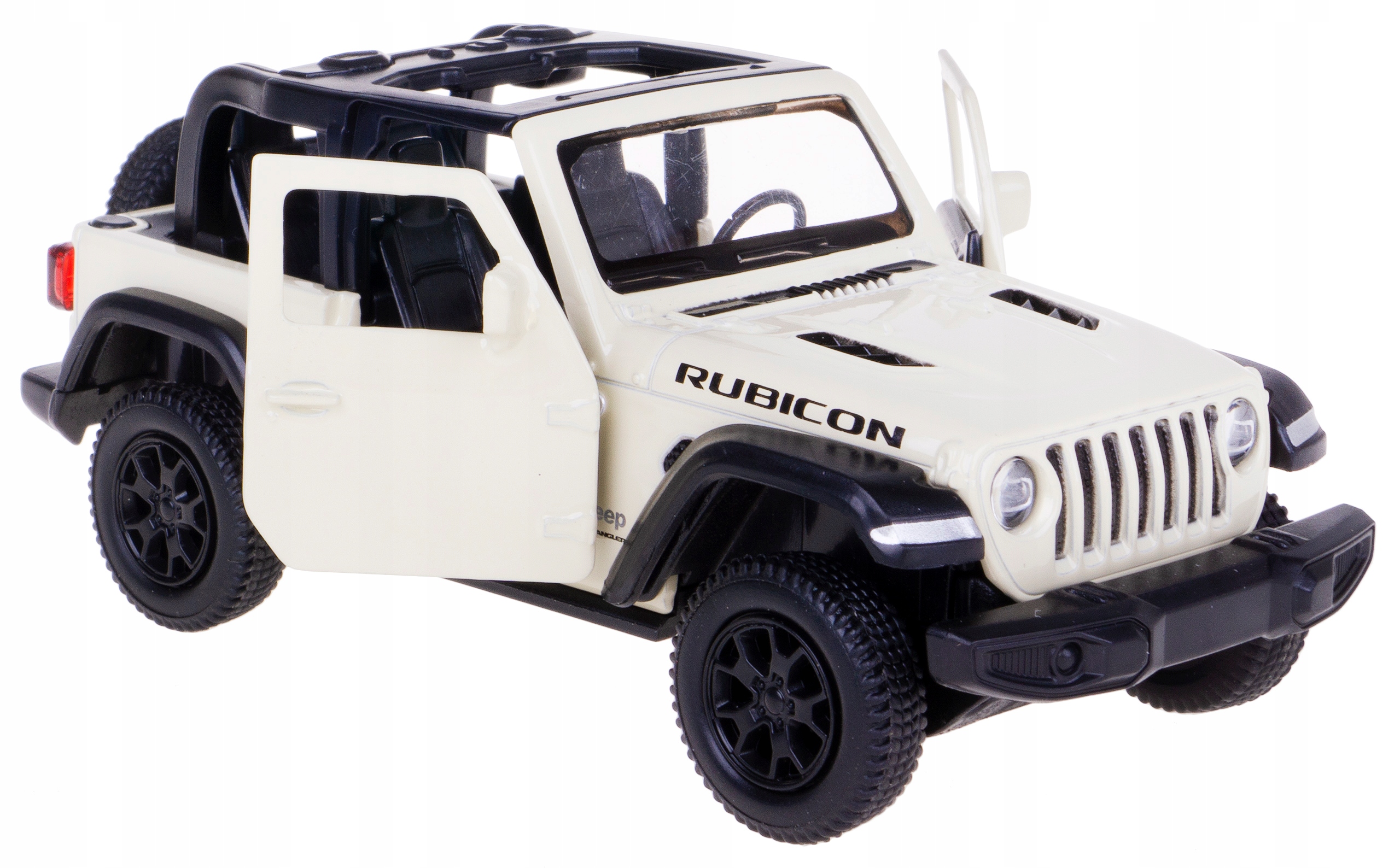 JEEP WRANGLER RUBICON 2DR 2021 OPEN MODEL KOV RMZ 1:32/39 BÉŽOVÝ za 8 ...