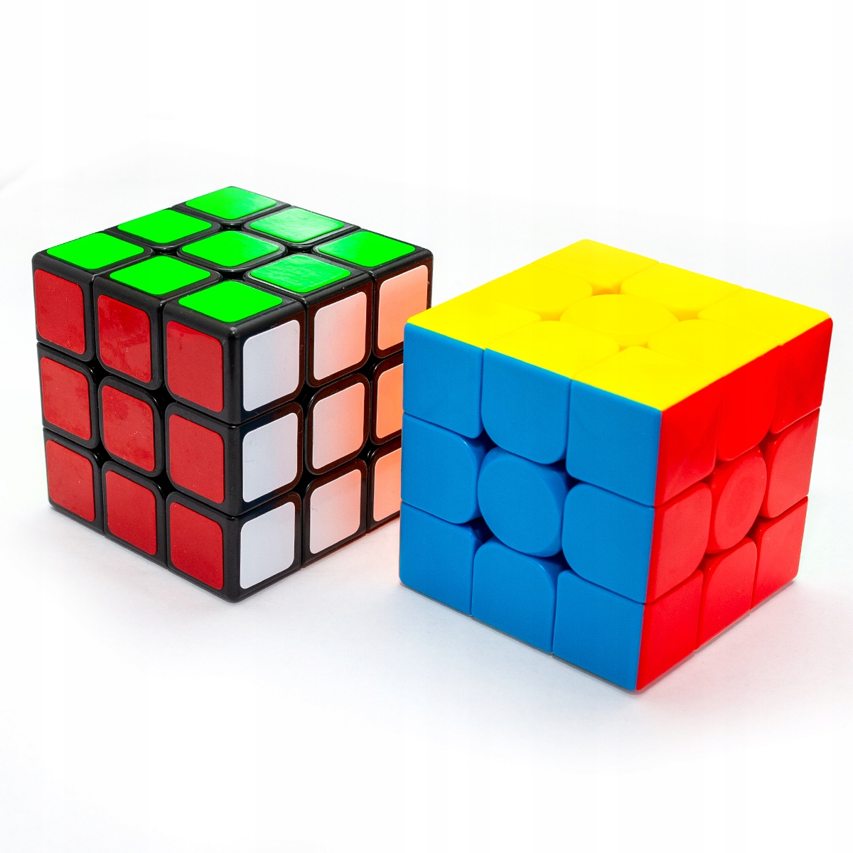 ZESTAW 2x KOSTKA 3x3 + PODSTAWKA DO KOSTKI RUBIKA 12739611009 - Allegro.pl