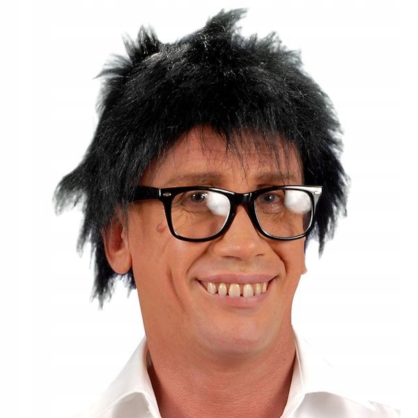 Widmann peruka włosy krótkie czarny z grzywką (8003558637201) • Cena ...