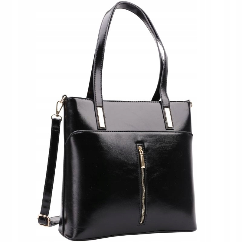 Torebka damska shopper na ramię miejska torebka shopper skóra ...