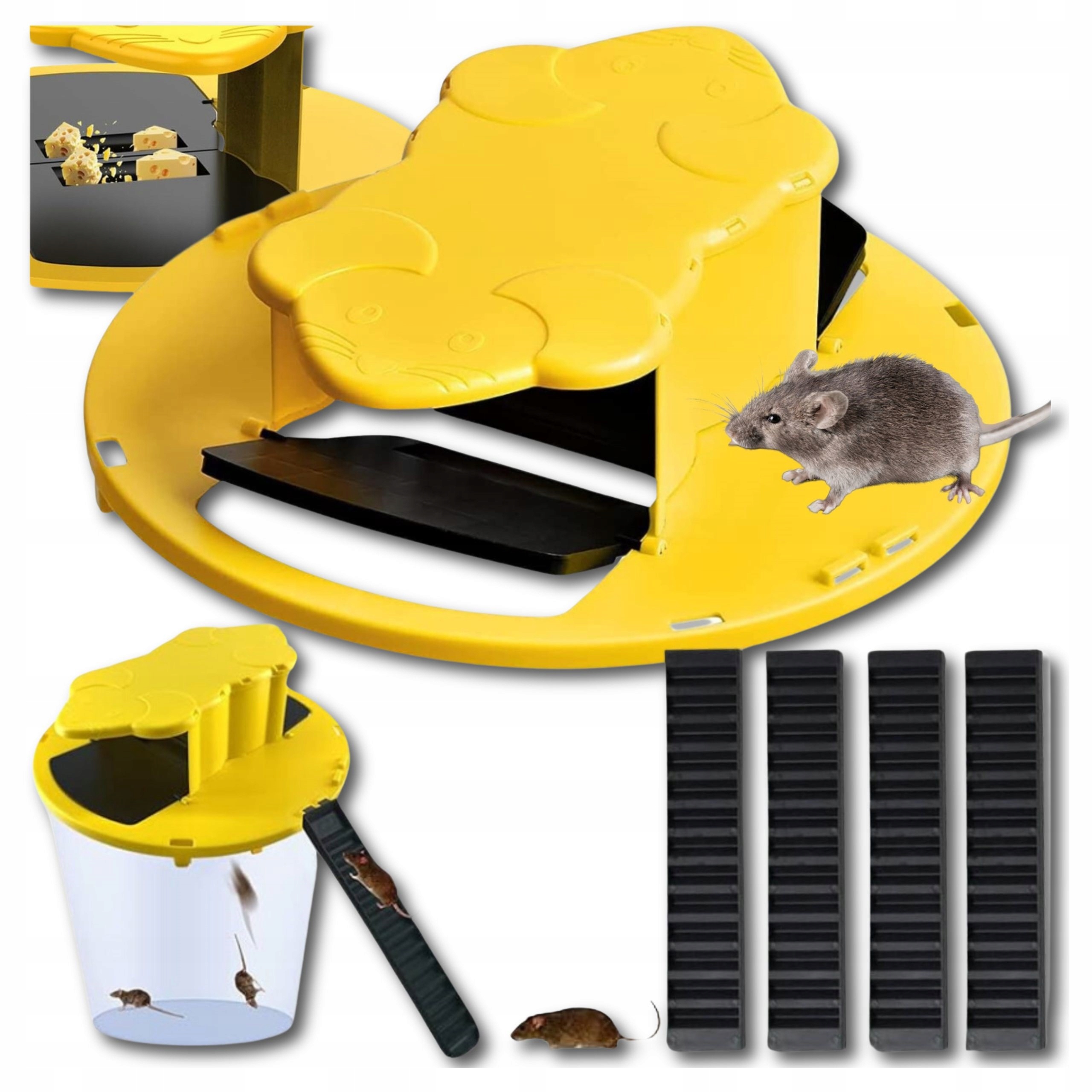 MOUSE TRAP RATS SAFE LIVESTOCK BUCKET TRAP RODENT GRIPPER (CN-0402) • Cena, Opinie ...