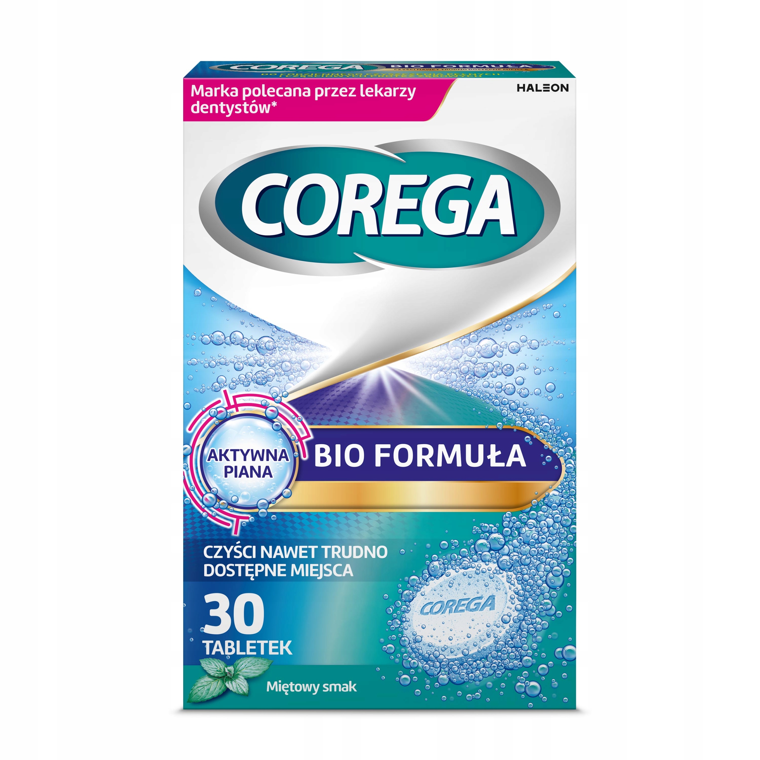 COREGA Bio Tabletki do protez zębowych 30 szt (5054563111463) • Cena ...