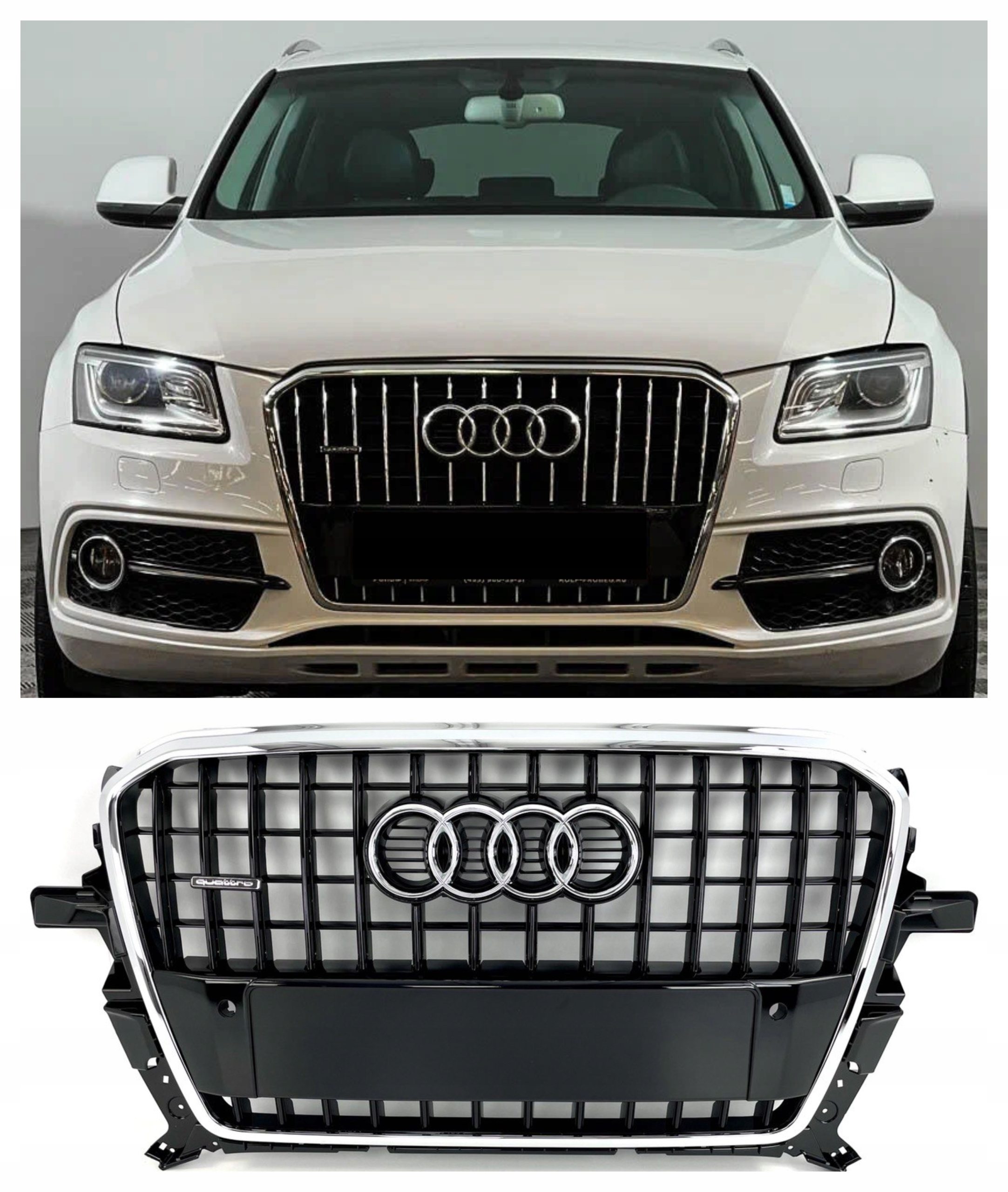 AUDI Q5 8R 2012-2016 LIFT S-LINE GRILL ATRAPA 8R0853651AT94 za 1000 zł z Wilno - Allegro.pl ...