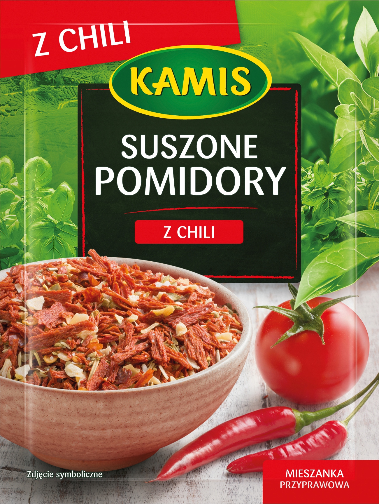 Kamis Suszone pomidory z chili 15g (5900084255776) • Cena, Opinie ...