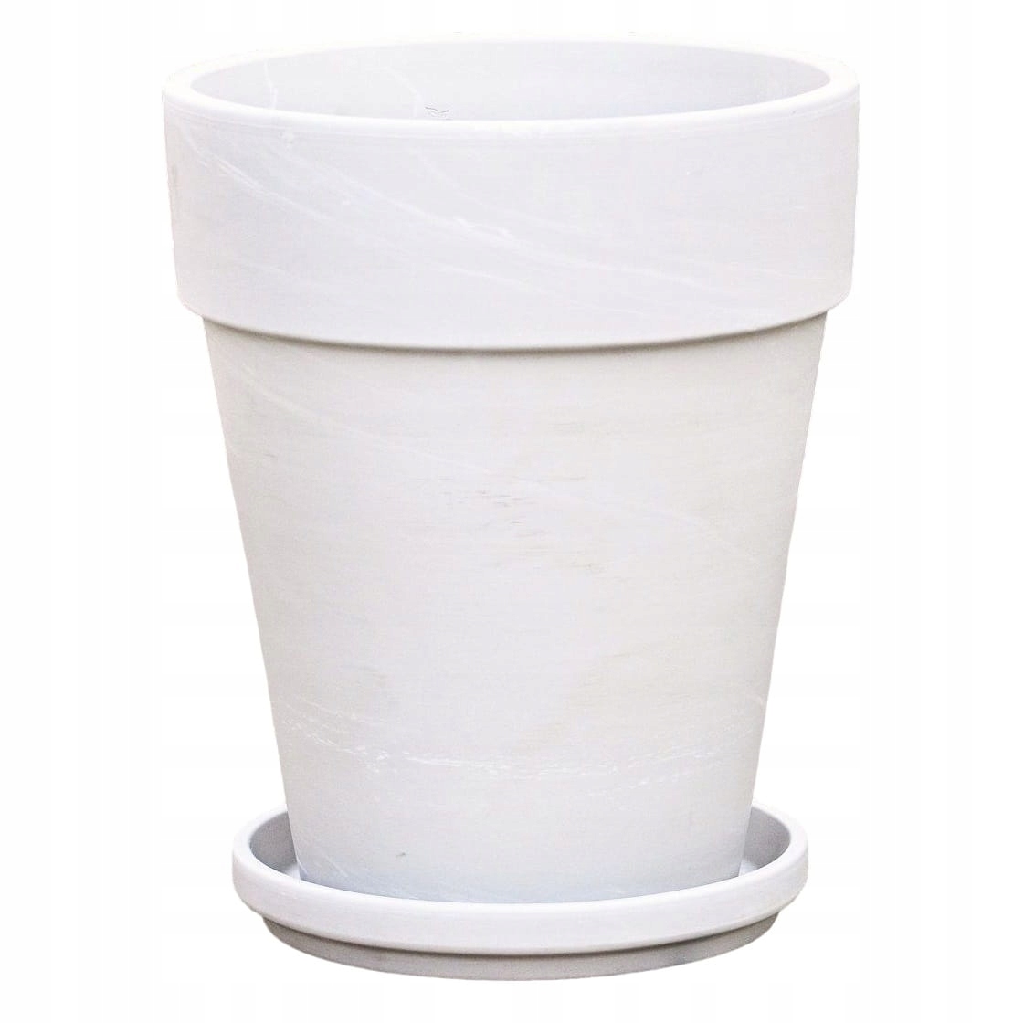 Doniczka ceramika beżowy, brązowy, pomarańczowy, szary, wielokolorowy ...