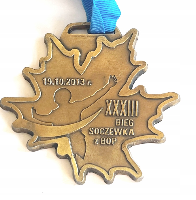 Medal XXXIII Bieg Soczewka z BOP TKKF Basell Orlen Polyolefins Płock ...