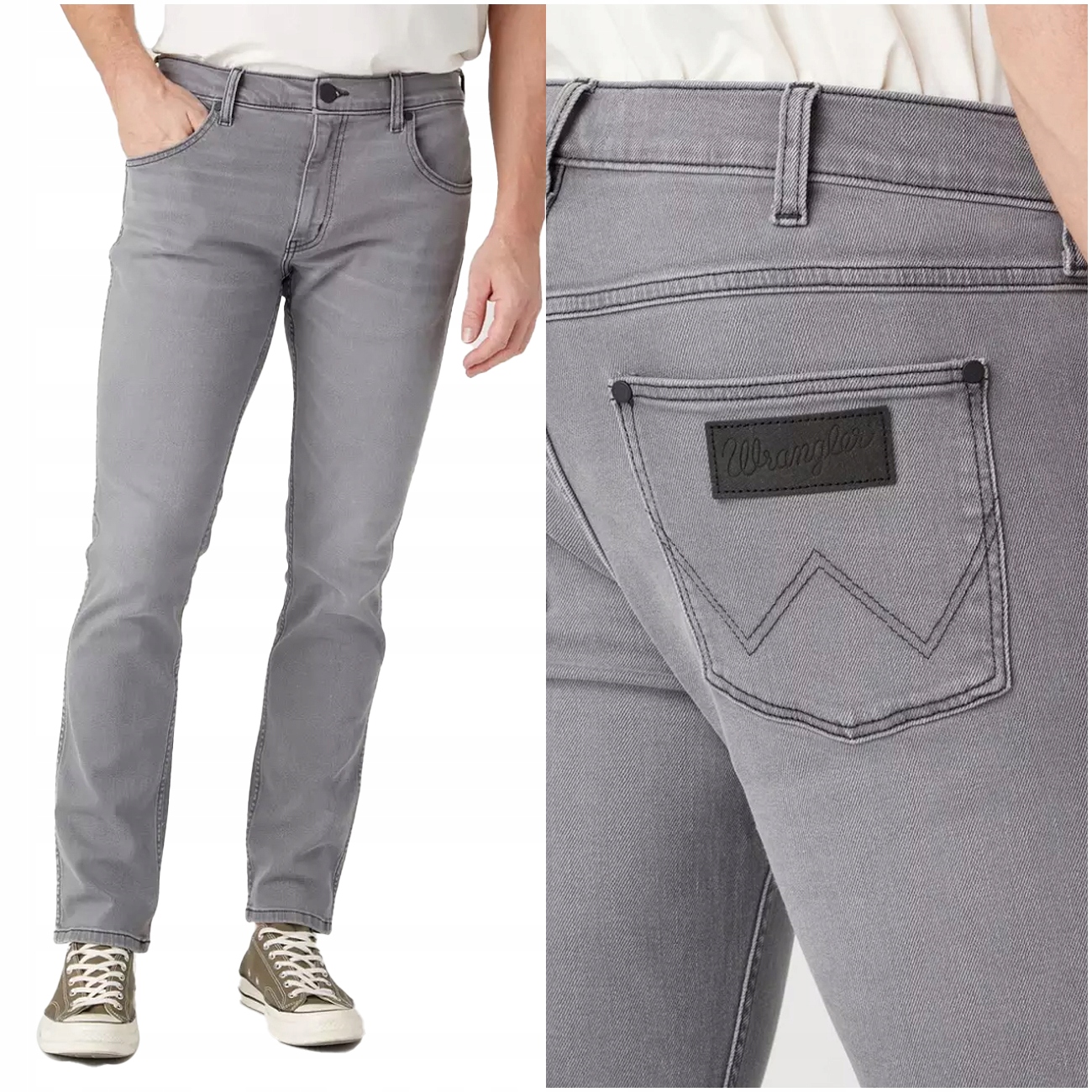 WRANGLER GREENSBORO MĘSKIE SPODNIE JEANSY W32 L30 14356889852 - Allegro.pl