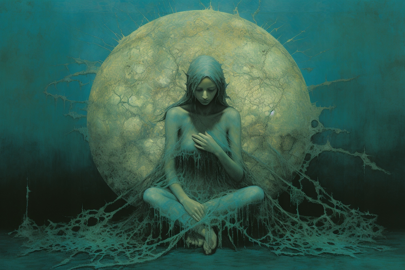 Zdzisław Beksiński Style Obraz Surrealizm Mega Kolekcja Różne Wzory ...