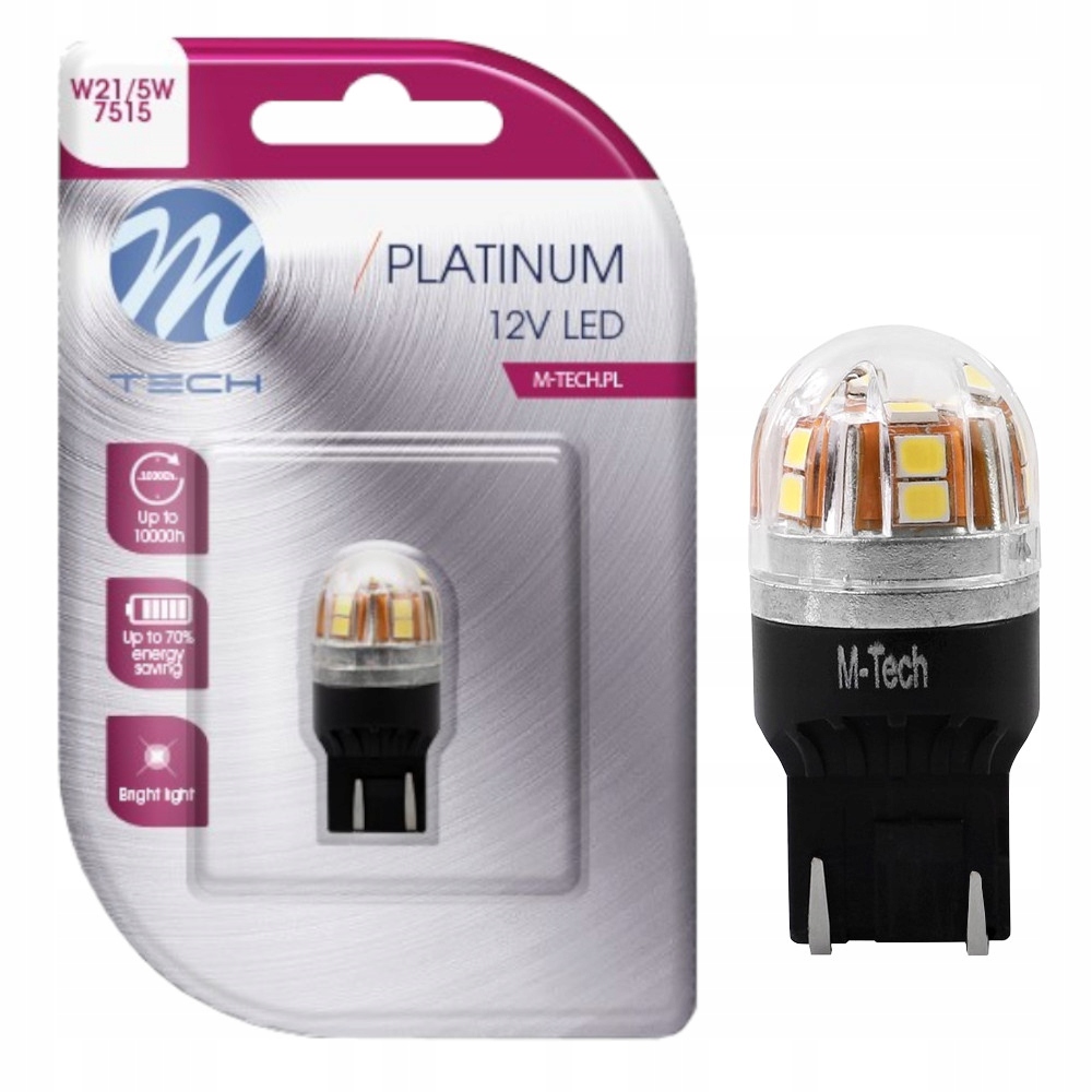 W21/5W LED ŻARÓWKA T20 ŚWIATŁA DZIENNE OPEL MOKKA 5901508542854 za 22 ...