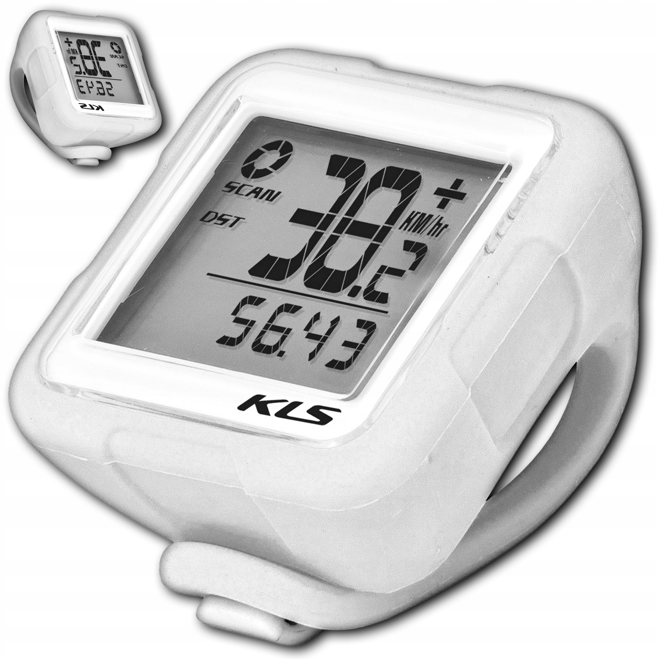 LICZNIK ROWEROWY KELLYS REFLEX BEZPRZEWODOWY 14 FUNKCJI WHITE BIAŁY ...