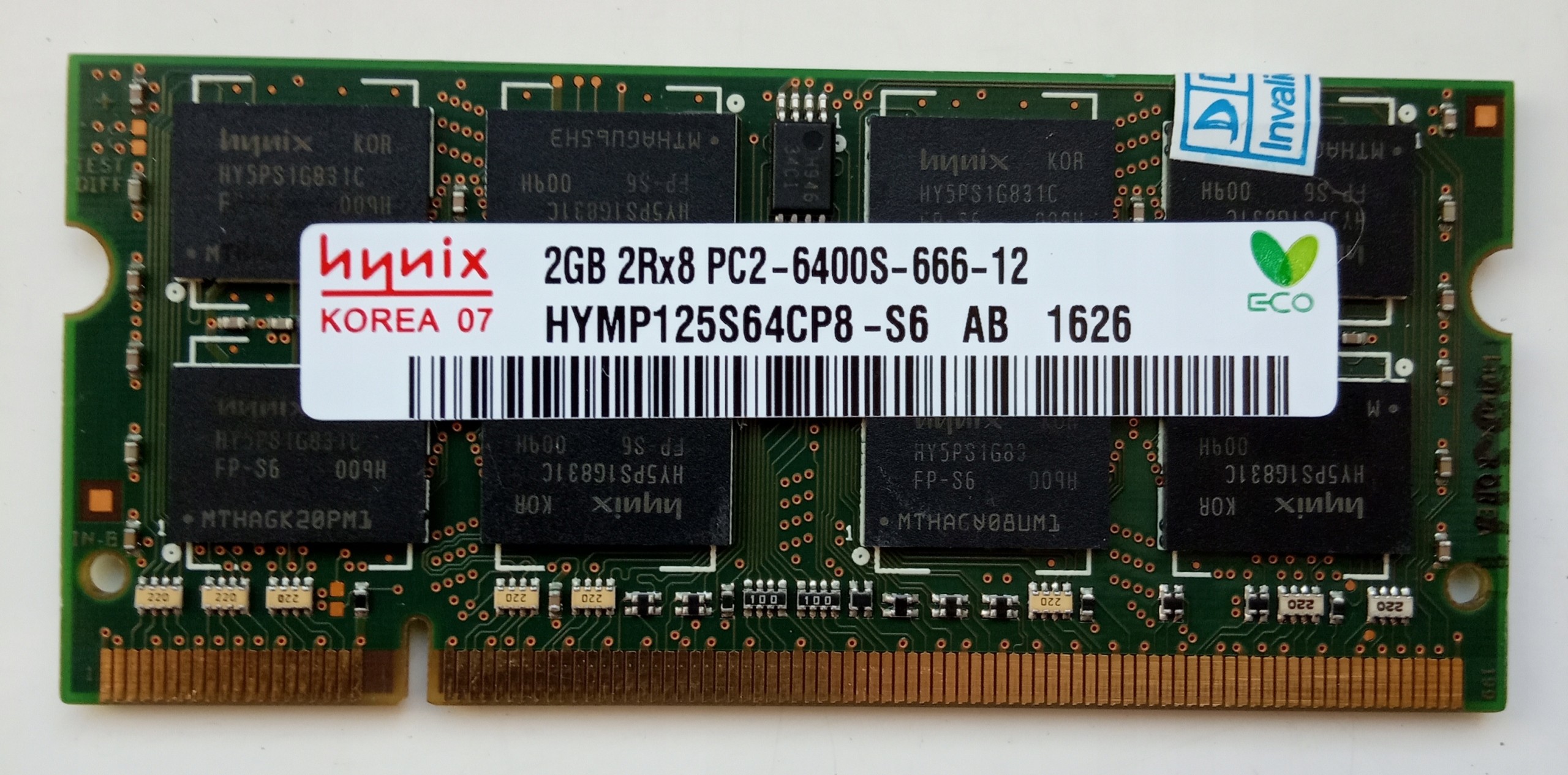 RAM Hynix PC2-6400S DDR2 2GB 800Mhz w Lębork - Sklep, Opinie, Cena w ...