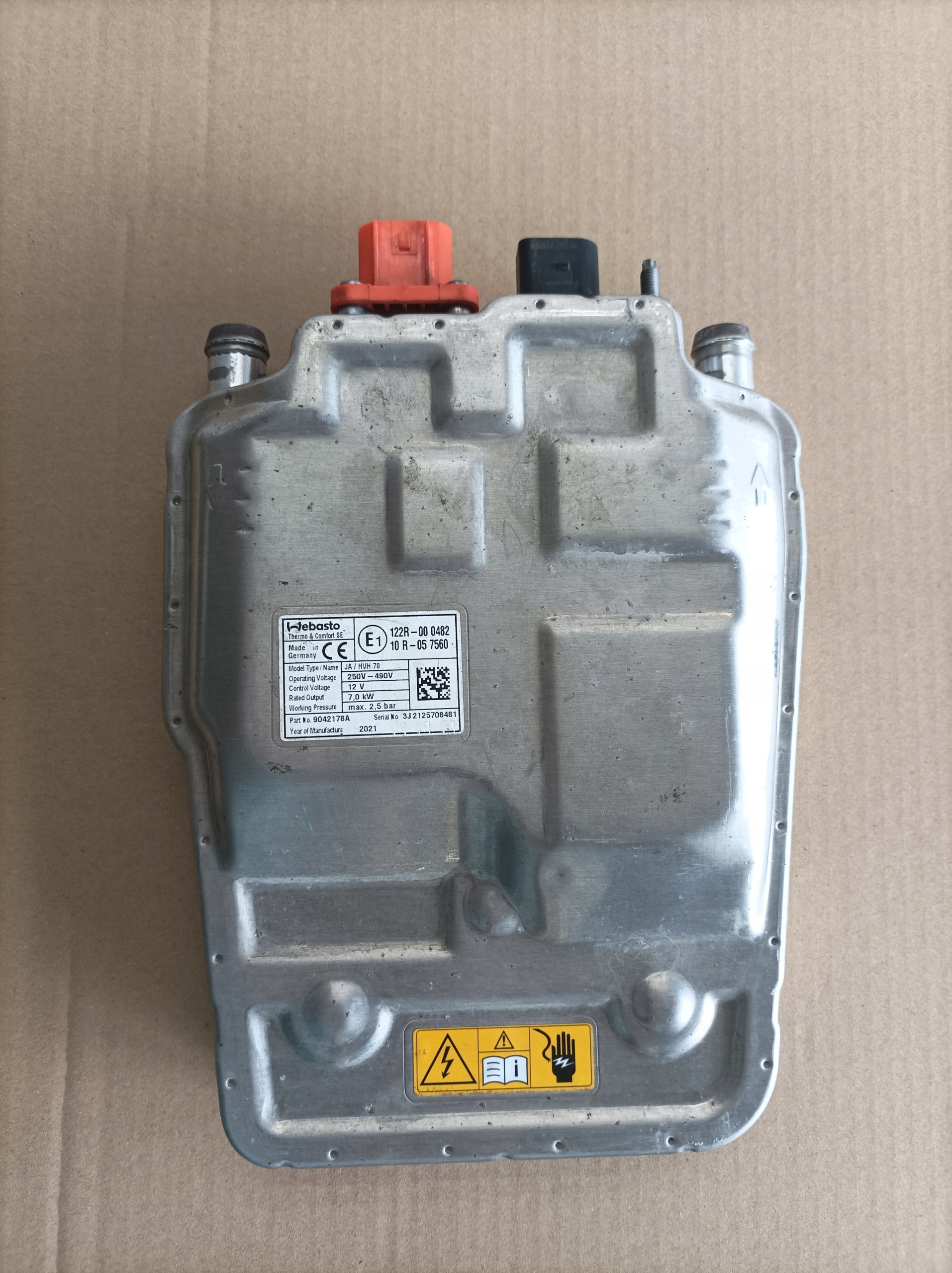 JEEP WRANGLER JL CHRYSLER PACIFICA PODGRZEWACZ BATERII WEBASTO ...