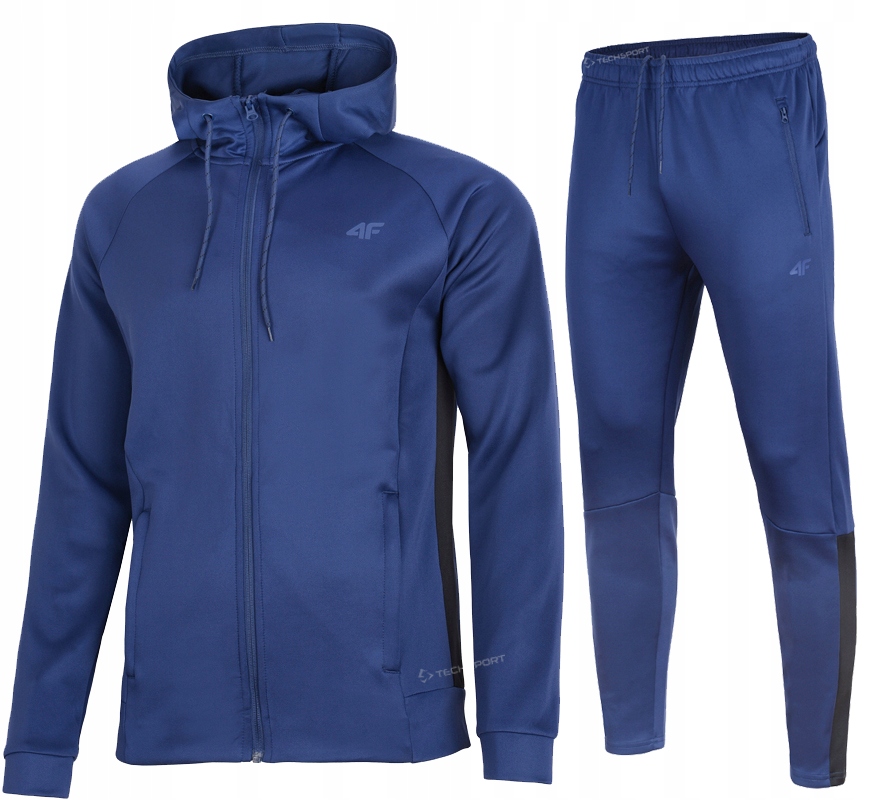 4F MĘSKI DRES SPORTOWY TRENINGOWY KOMPLET BLUZA SPODNIE / rozm XXXL 3XL ...