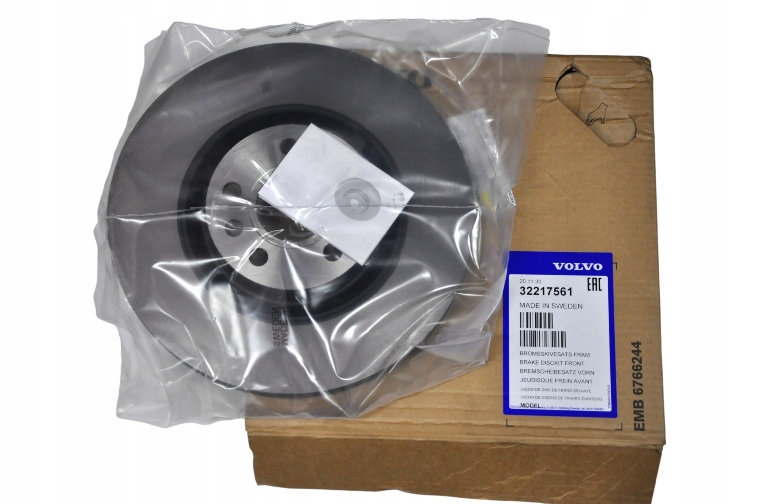 Tarcza hamulcowa przód Volvo za 1428.99PLN z Bielany Wrocławskie ...