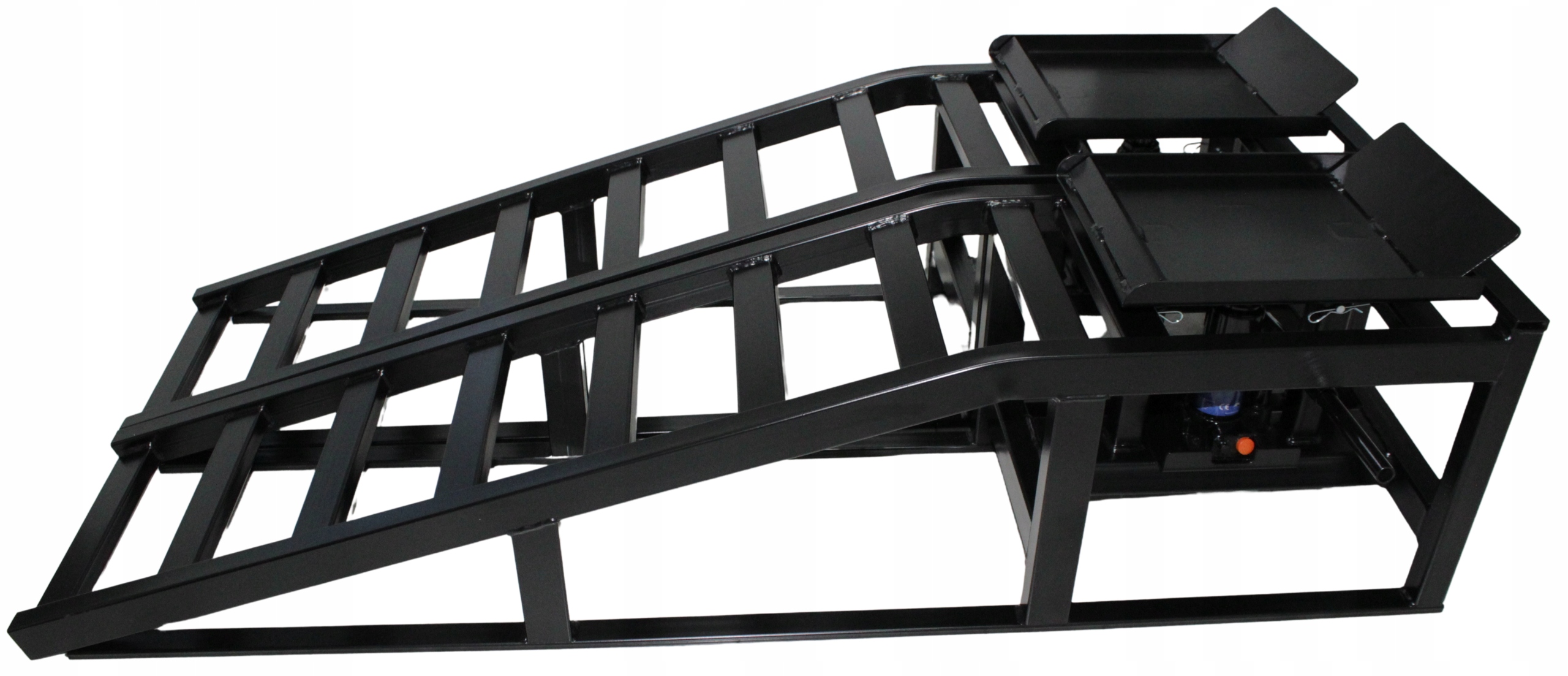 podjazdy najazdy samochodowe z podnośnikiem 40cm rampy YATO GEKO 3 tony ...