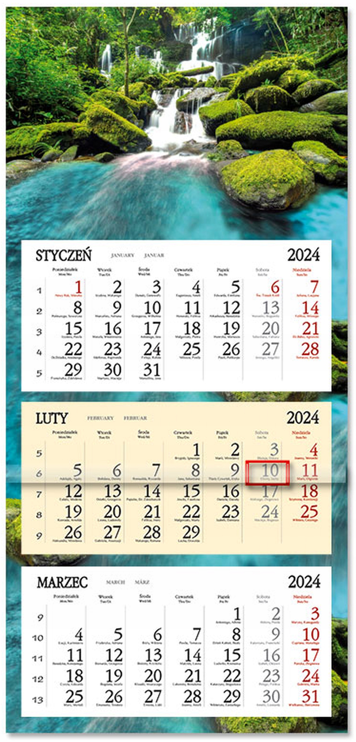 Kalendarz trójdzielny ścienny 2024 13552041822 - Sklepy, Opinie, Ceny w ... Kalendarz trójdzielny ścienny 2024 13552041822 - Sklepy, Opinie, Ceny w ...