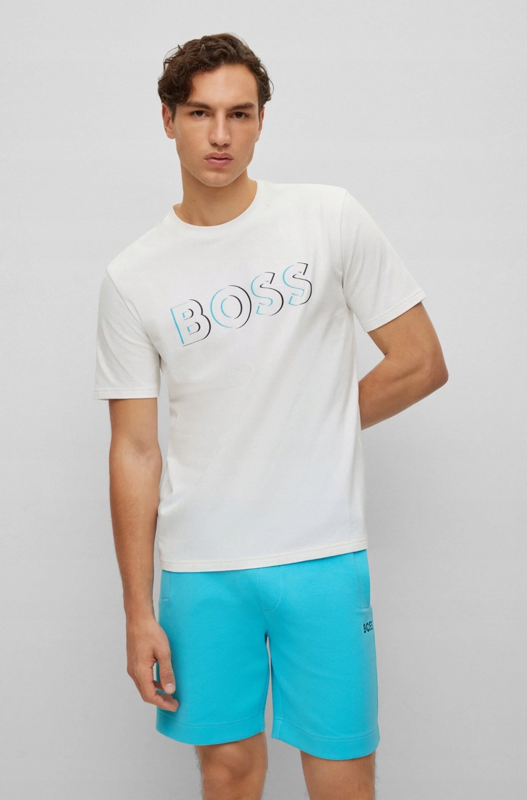 T-shirt Hugo L - Niska cena na Allegro