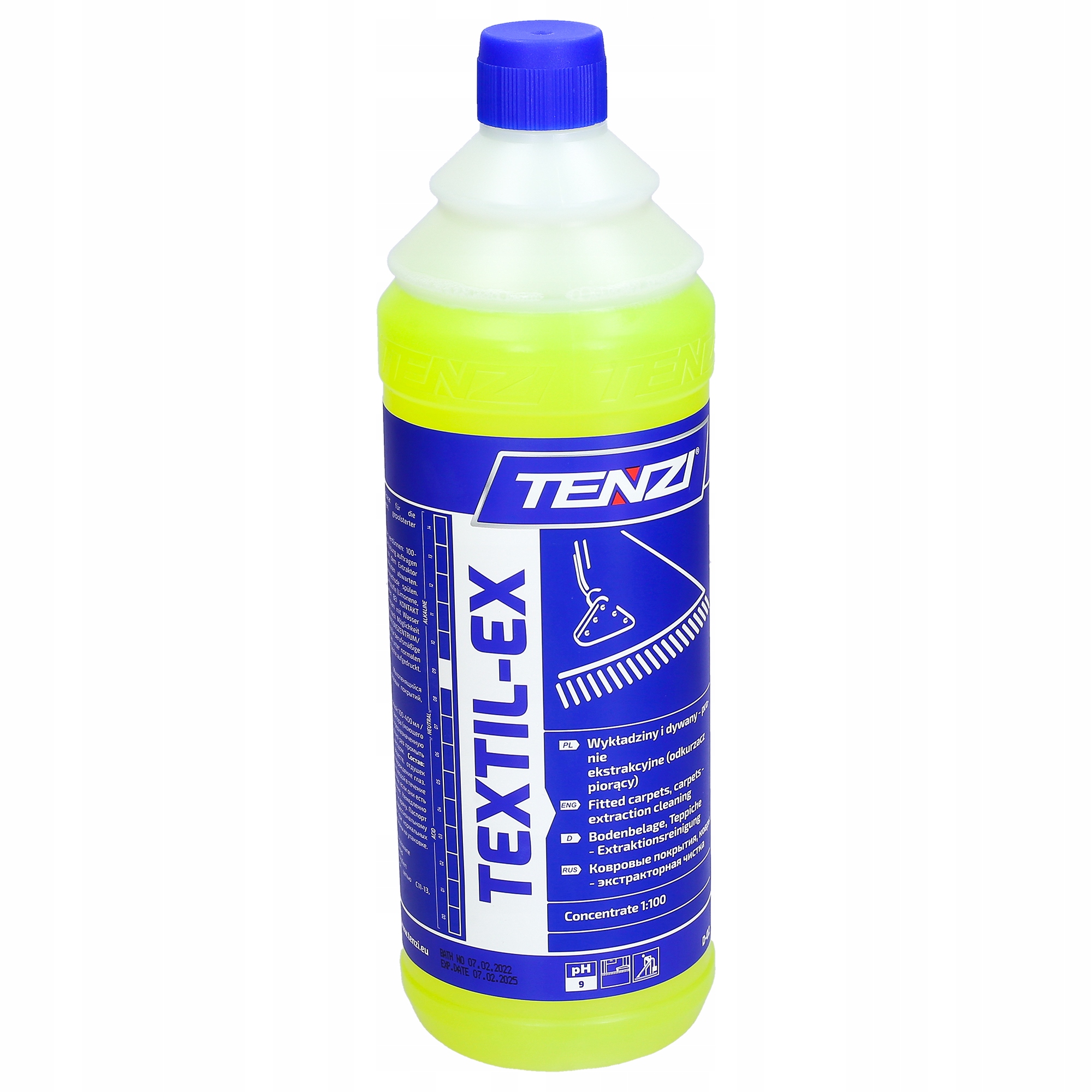 TENZI Textil-Ex Płyn do odkurzacza piorącego do dywanów wykładzin 1L ...