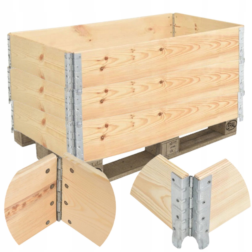 NADSTAWKI NA PALETY PALETOWA DREWNIANE POJEMNIKI (PALETA SKRZYNIA EURO ...