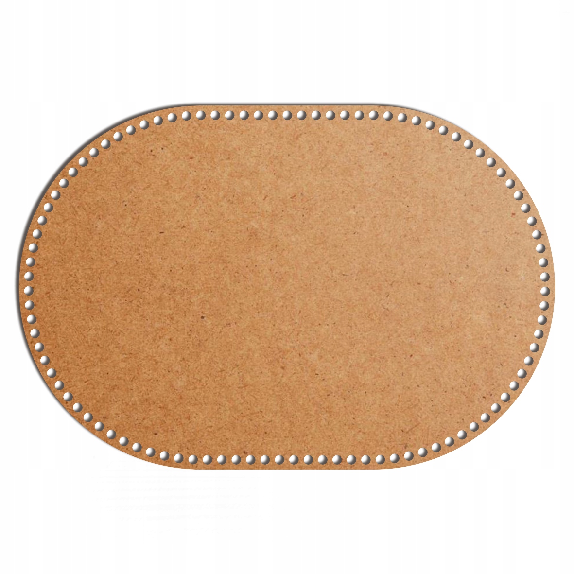 Lyukacsos szürke alap kosár alj 38x56cm ovális HDF, • Ár, Vélemények ...