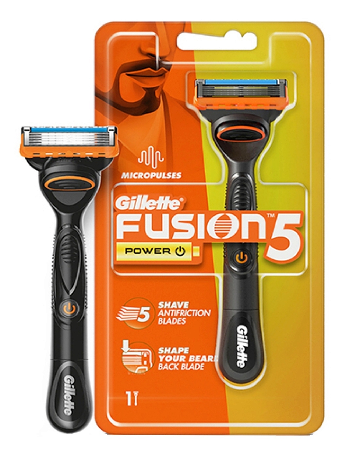 Maszynka Gillette Fusion5 Power + 1 Wkład + 1 Bateria (4987176103208 ...