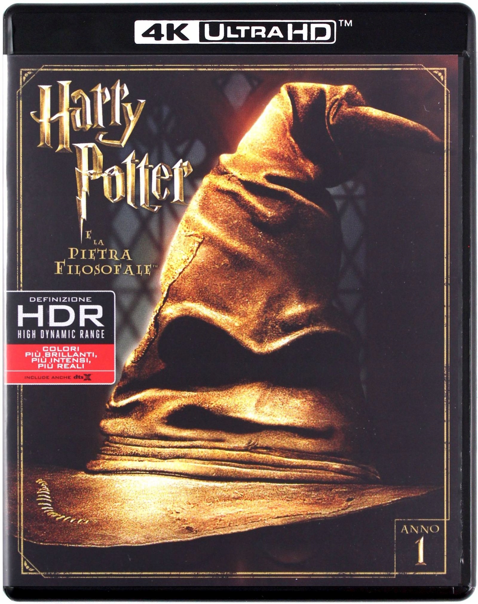 Harry Potter E La Pietra Filosofale Blu-ray 4K disk, (5051891154100 ...