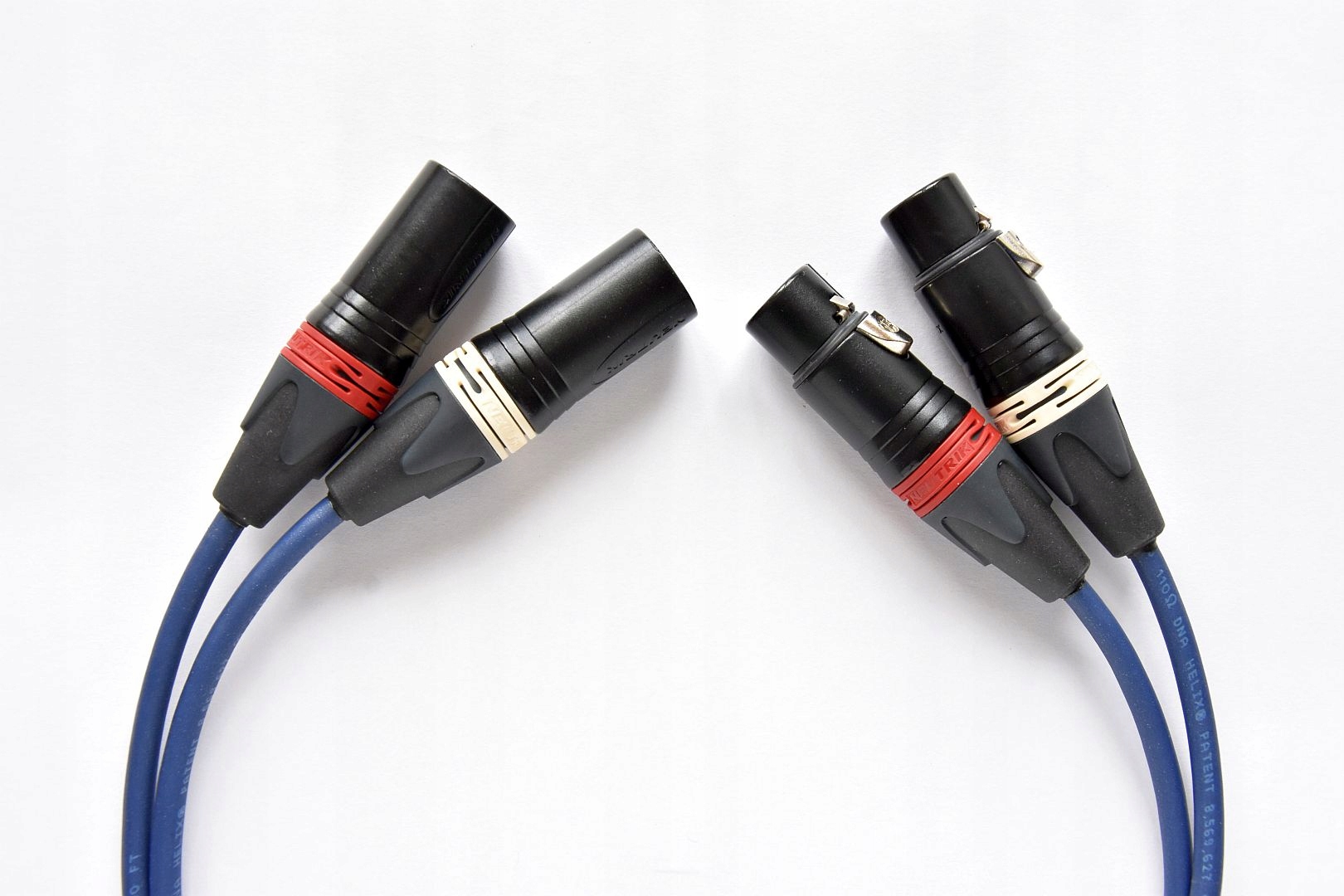 Interkonekt audio XLR WIREWORLD LUNA 8 NEUTRIK 50 - Sklep, Opinie, Cena w Allegro