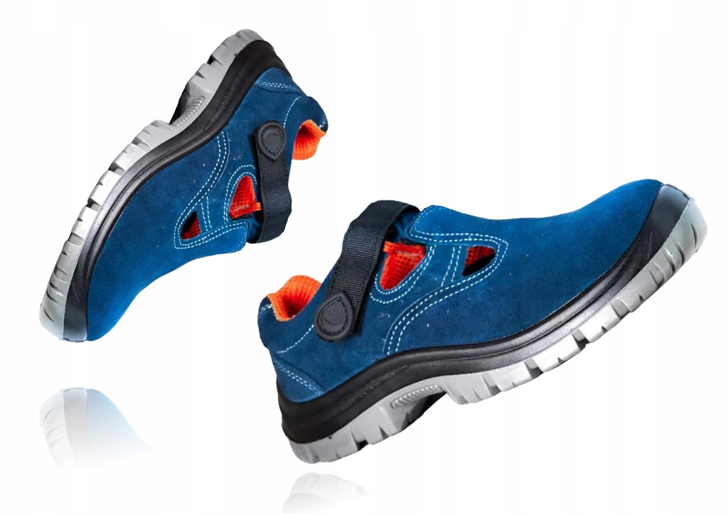 BUTY MĘSKIE SANDAŁY ROBOCZE OBUWIE OCHRONNE BHP PROOF S1 rozm. 45 ...