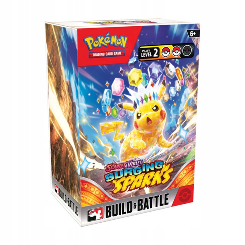 Pokemon TCG: Surging Sparks - Build & Battle Box - Stan: Nowy 169.99PLN ...