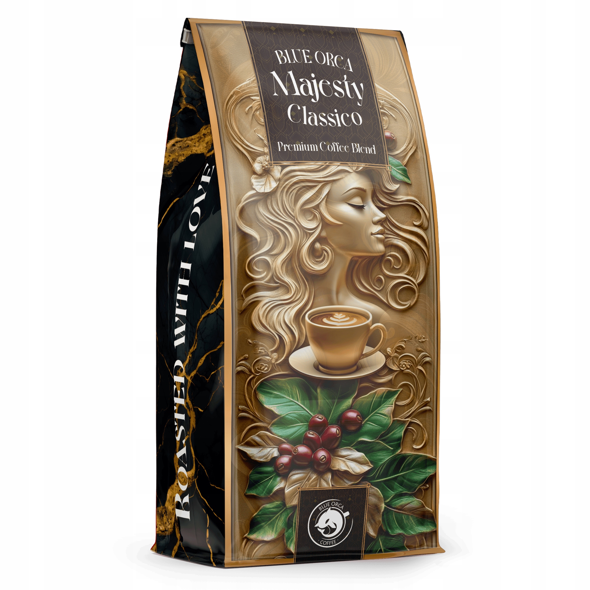 Kawa ziarnista mieszana Blue Orca Coffee Classico Noble 800 g (5905982866789) • Cena, Opinie ...