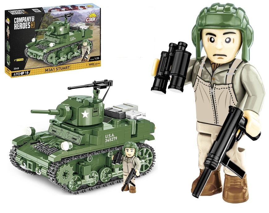 COBI 3048 Company of Heroes 3: M3A1 Stuart (5902251030483) • Cena ...