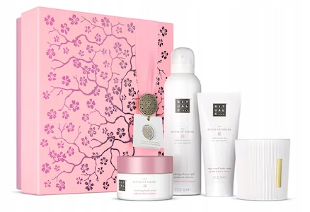 Rituals THE RITUAL OF SAKURA Renewing Routine Detailsnull pianka pod ...