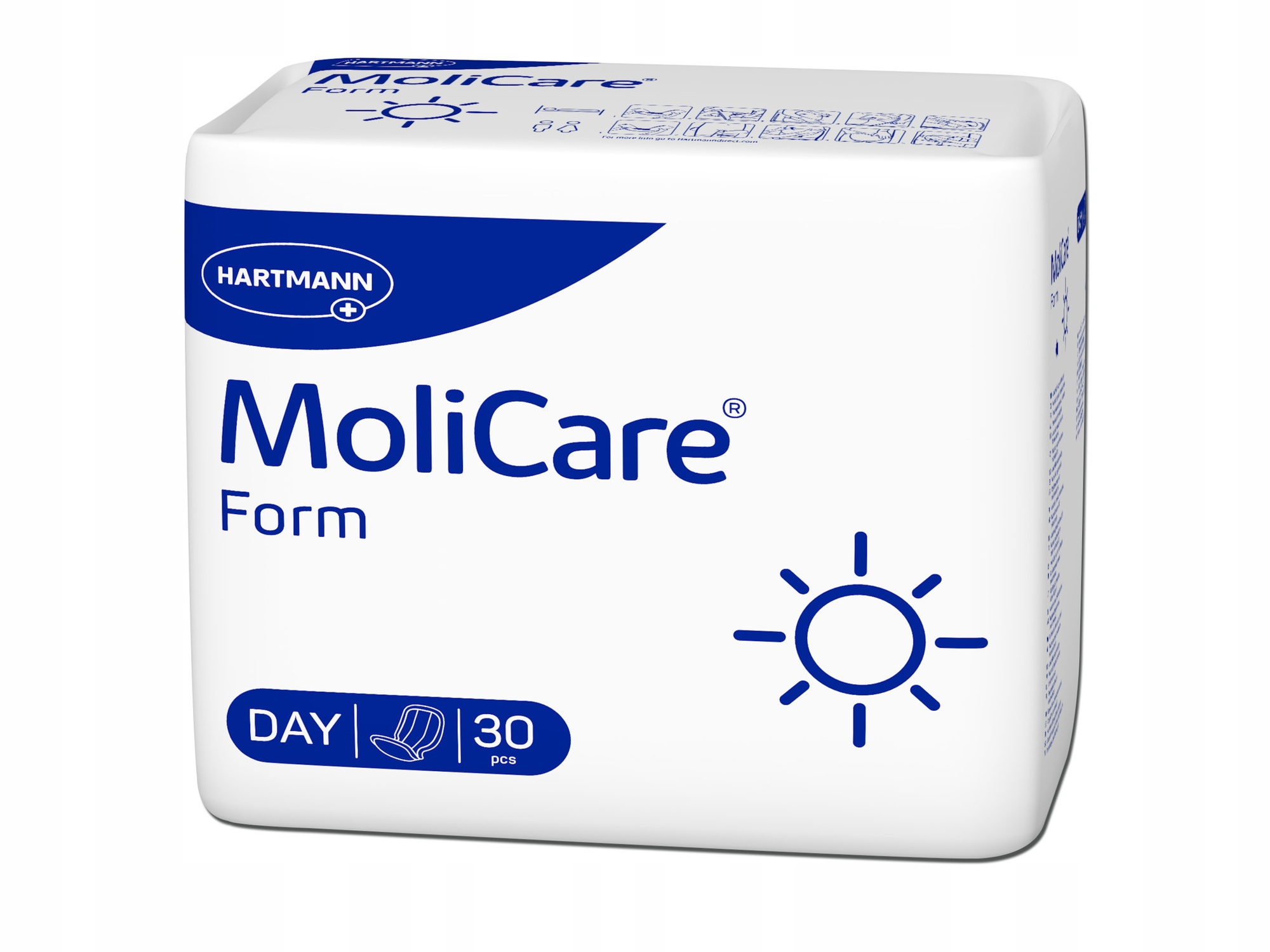 Hartmann Molicare Form Day – wkłady chłonne 30 szt. (62×31 cm ...