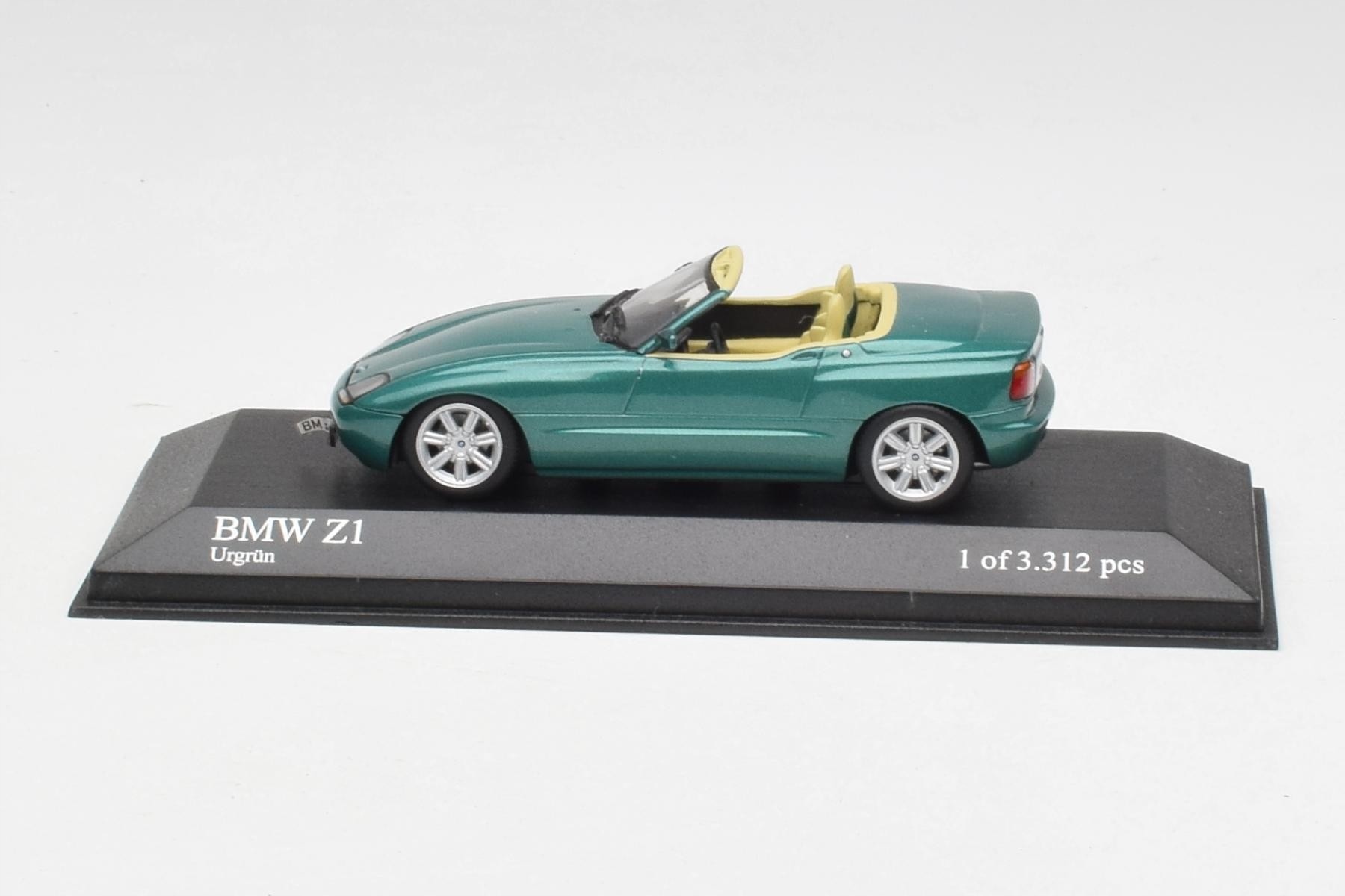 BMW E30 Z1 British Racing Green Minichamps 1/43 (4012138047532) • Cena ...