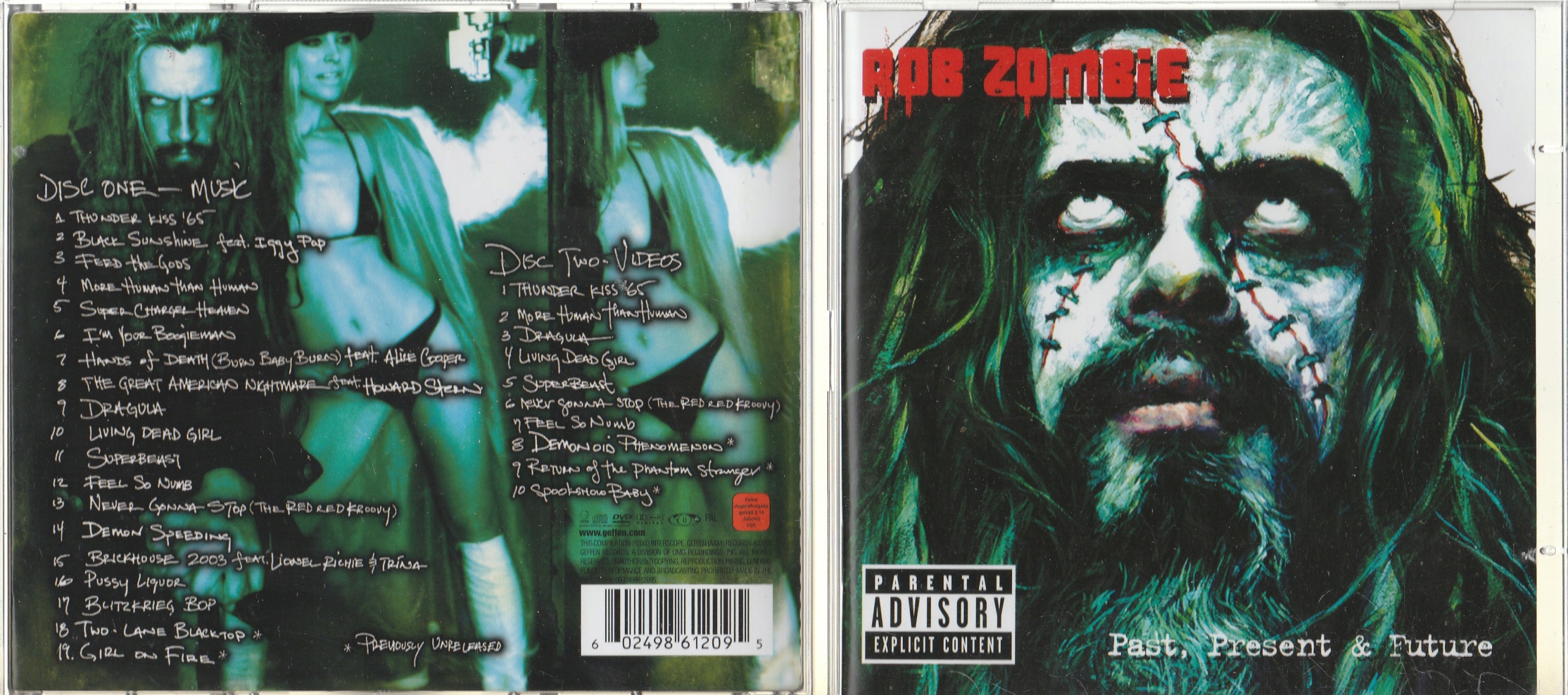 Past, Present & Future Rob Zombie CD - porównaj ceny - Allegro.pl