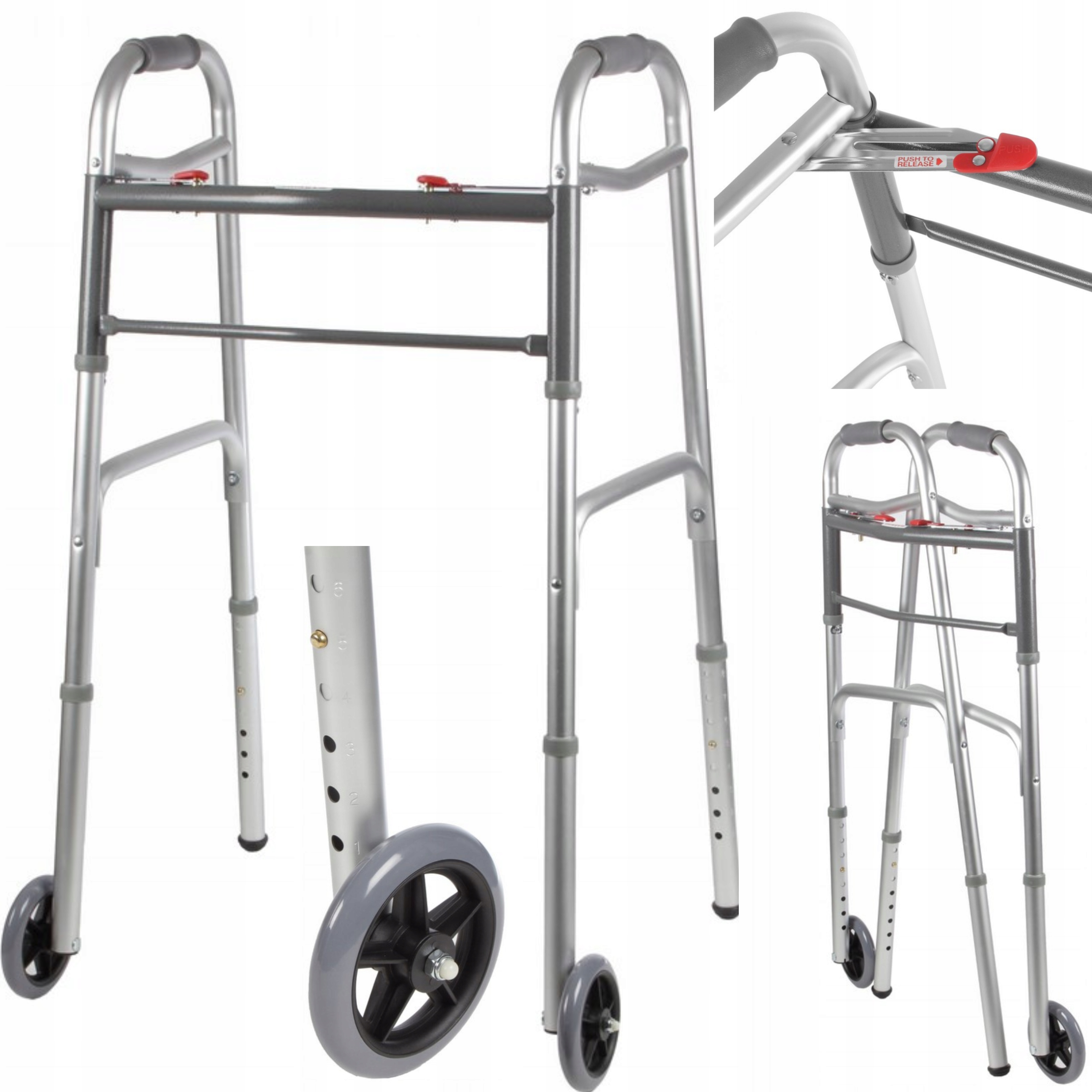 Balkonik na kółkach składany OrthoVisions (5903902635118) • Cena ...