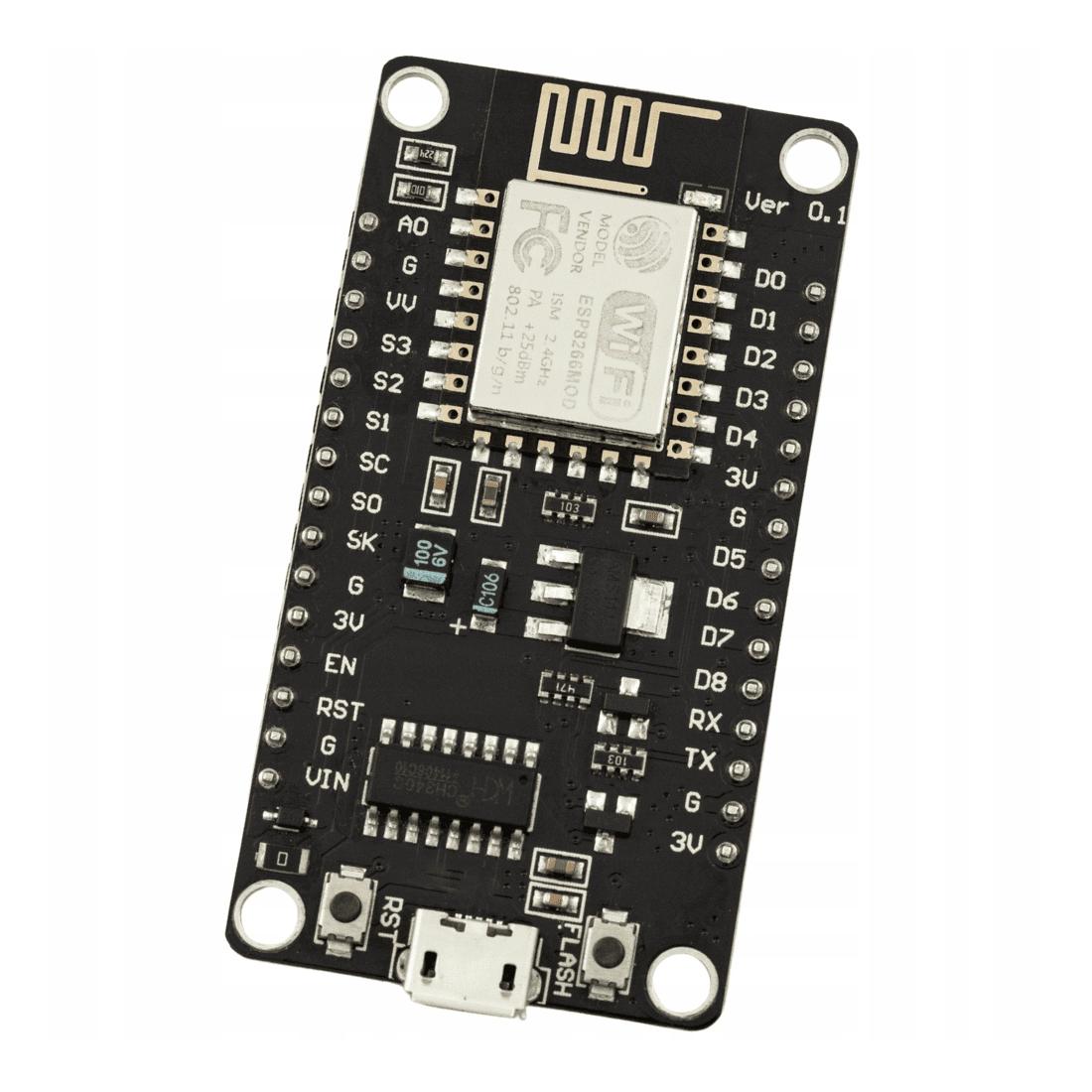 Mikrokomputer MSALAMON Moduł WiFi ESP8266 NodeMCU V3 zgodny z ARDUINO - Sklep, Opinie, Cena w ...