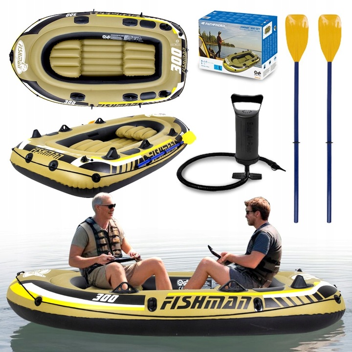 Ponton Bestway Fishman 300 Set 252 cm - 7059329260 - Allegro