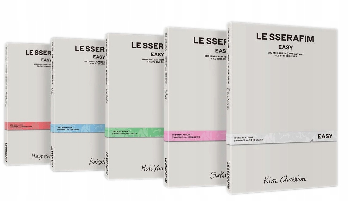 LE SSERAFIM Easy CD (Compact Version) 15186390679 - Sklepy, Opinie ...