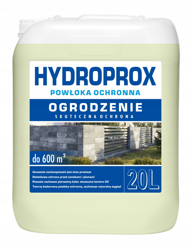 HYDROPROX IMPREGNAT DO OGRODZEŃ 20L (5907784643896) • Cena, Opinie ...