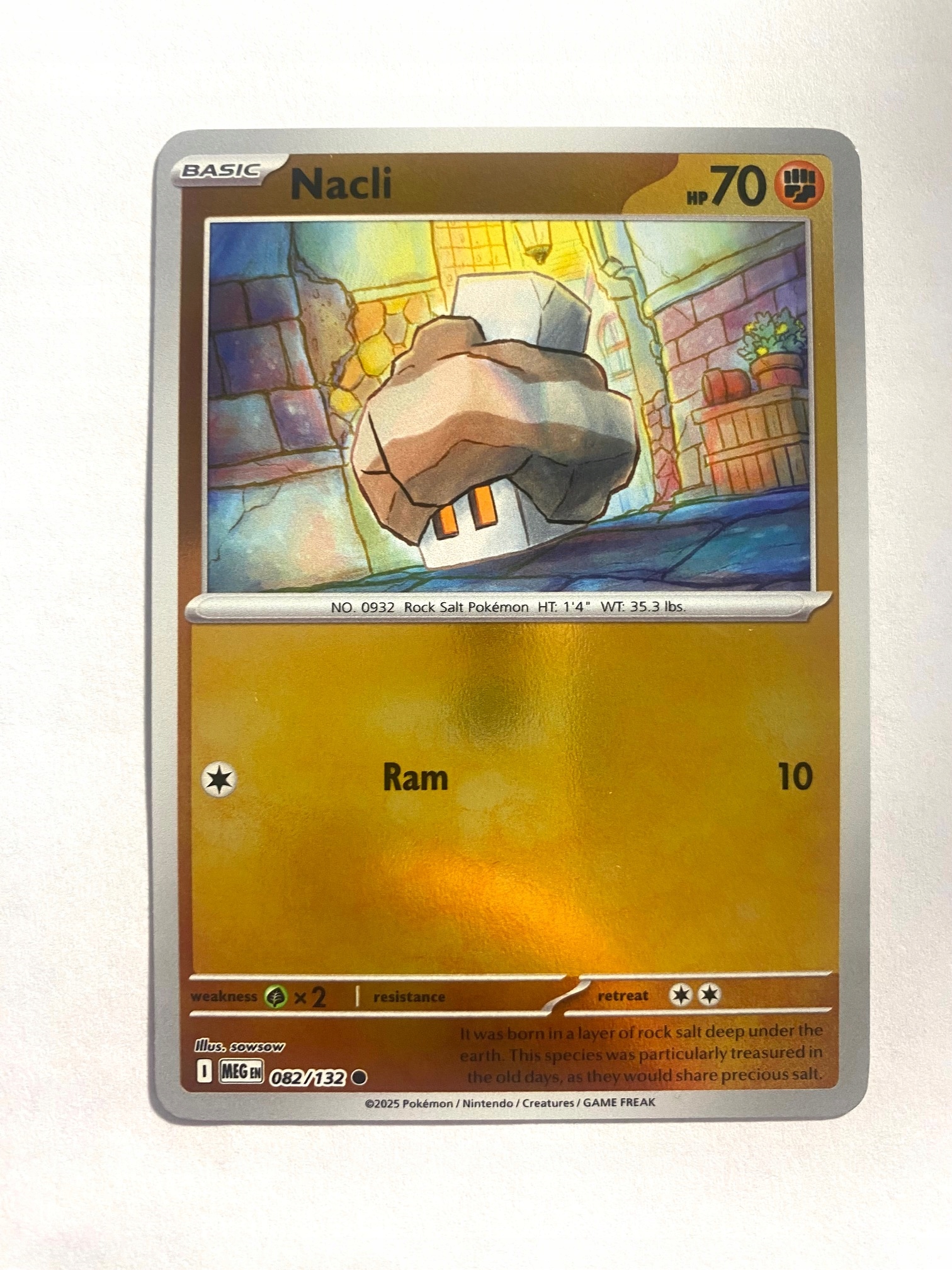 Mega Evolution Reverse 082/132 Nacli za 240.00HUF-ért - Allegro