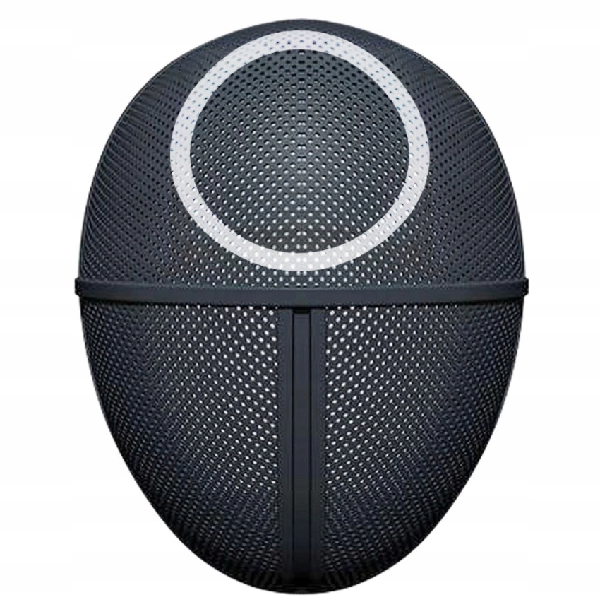 MASKA SQUID GAME - KOŁO - Maska Halloween, COSPLAY, Karnawał Strój ...